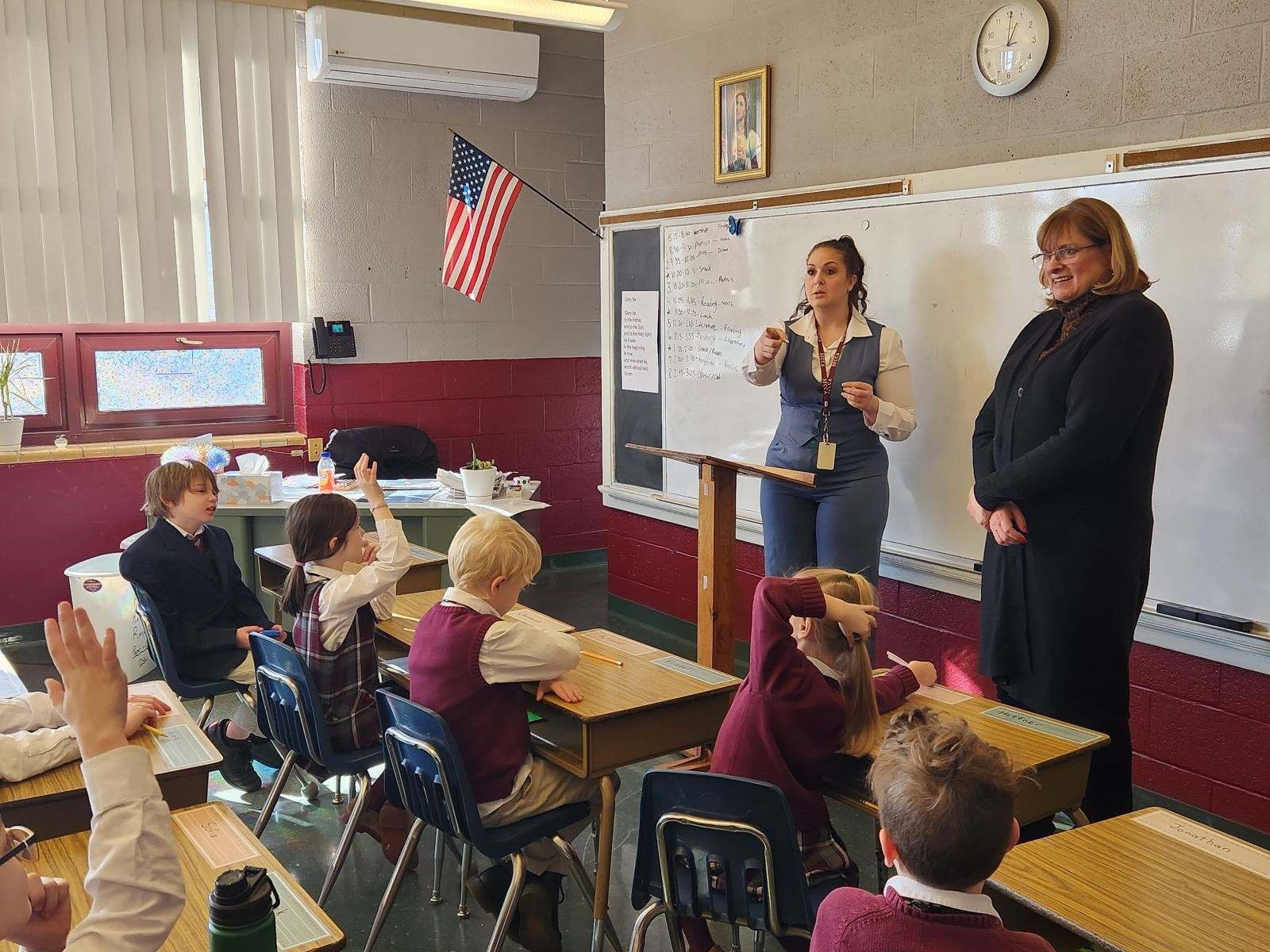 Sen. Pennycuick Visits Saint Francis Academy to Highlight School Choice ...