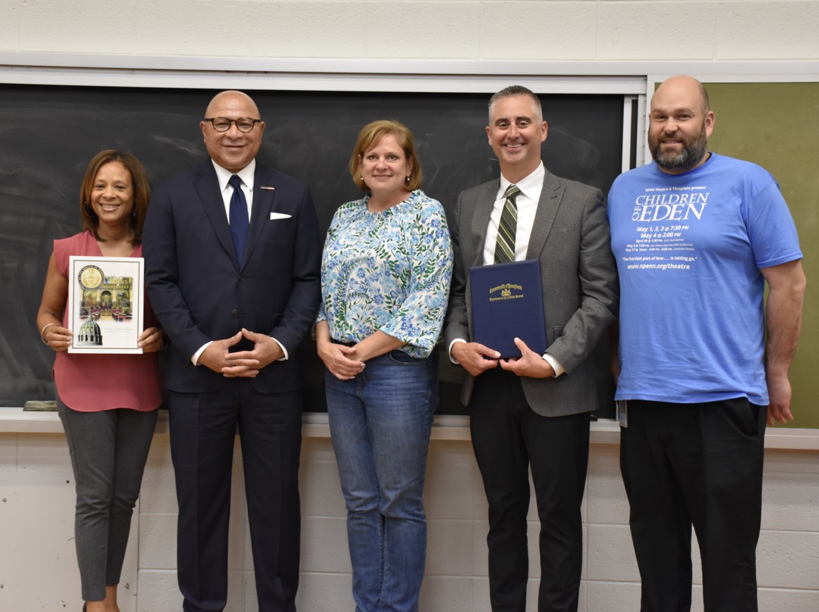 Senator Pennycuick and Auditor General DeFoor Visit North Penn High School to Promote Financial ...